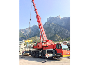 Matériel à la location de grues de levage en Rhône-Alpes